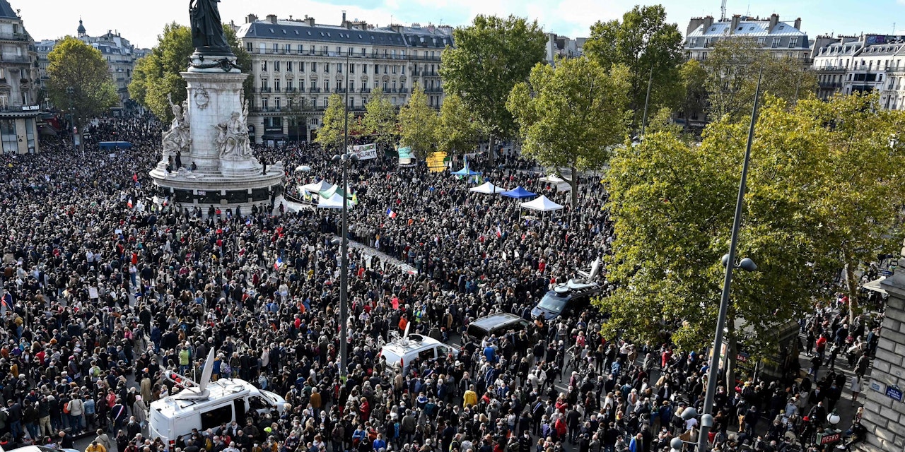 Welt – Tausende demonstrierten am Sonntag in Paris | Heute.at