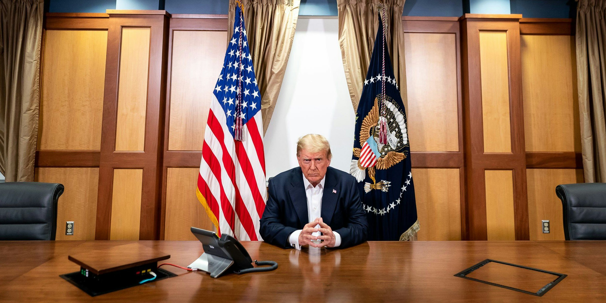 Nachdem bei US-Präsident Donald Trump eine Infektion mit dem ...