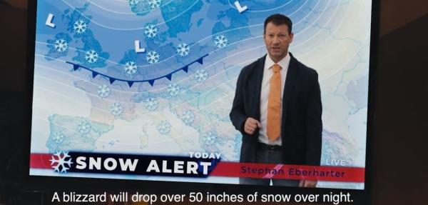 Für Werbespot wird "Steff" zum Wetter-Frosch - Sport | heute.at