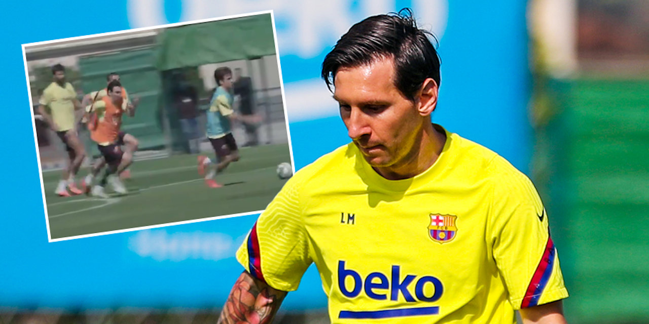 Neuer Look! Babyface-Messi ist "on Fire" im Training - Fussball | Heute.at