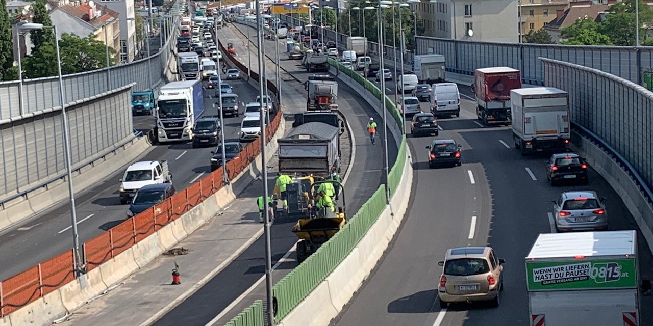 Wien – A23-Abfahrt wird im Sommer zur Staufalle | Heute.at