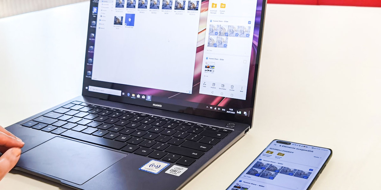 Huawei MateBook X Pro: Multi-Screen Collaboration | Heute.at