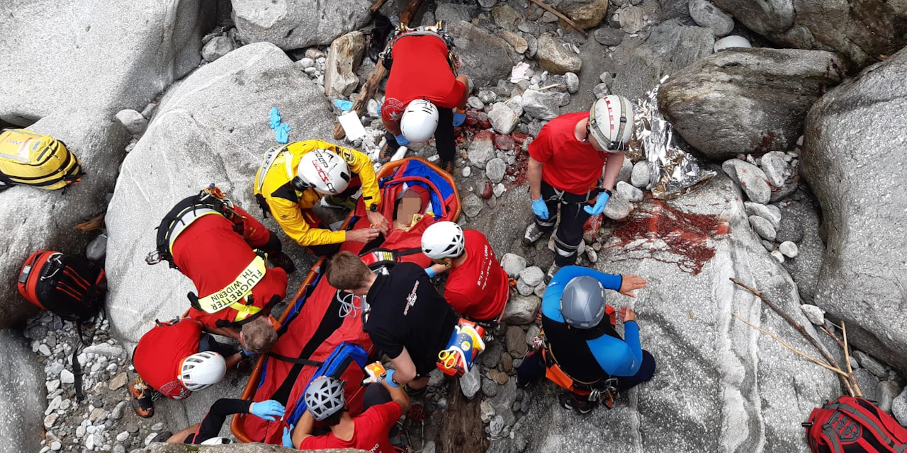 Tirol – Unfall beim Canyoning, Heli-Einsatz in der Schlucht | Heute.at