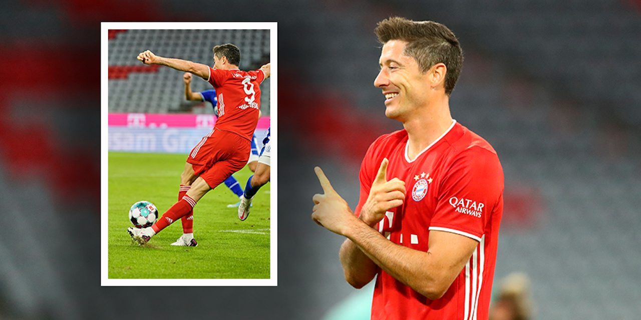 Fussball – Lewandowski zaubert! Rabona-Vorlage bei 8:0-Gala | Heute.at