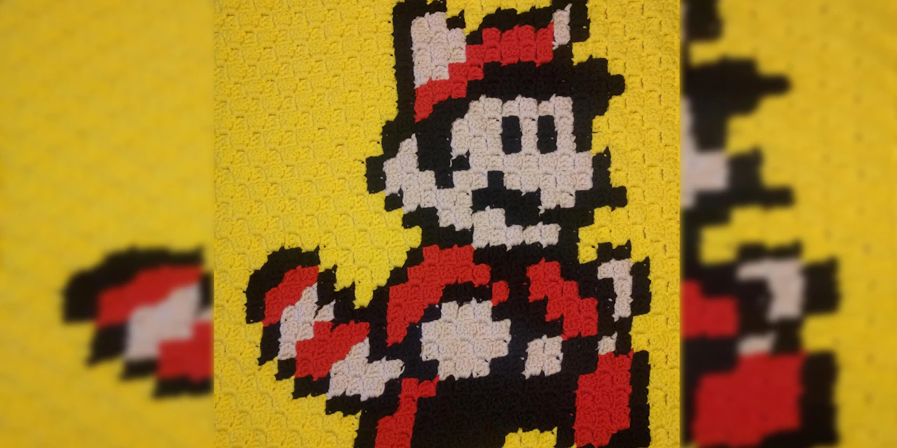 Leser – So häkelst du eine "Super Mario"-Decke im C2C-Muster | Heute.at