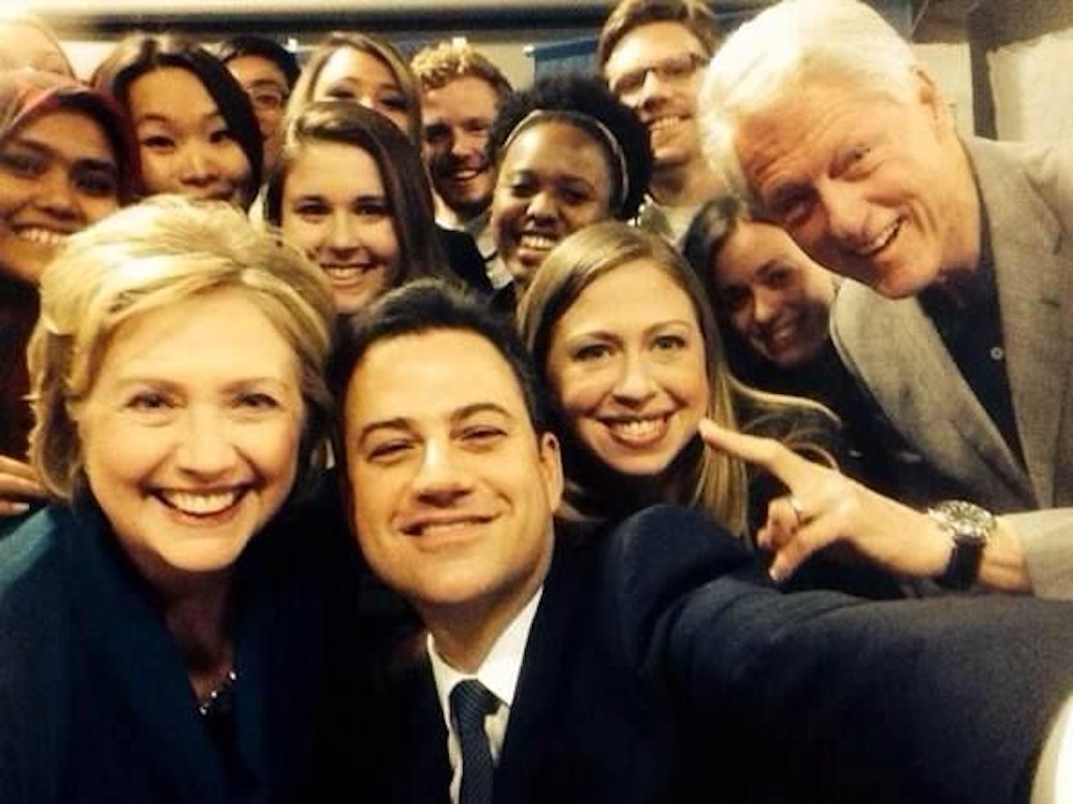 Szene – Jimmy Kimmel zeigte stolz seinen Clinton-Selfie | Heute.at