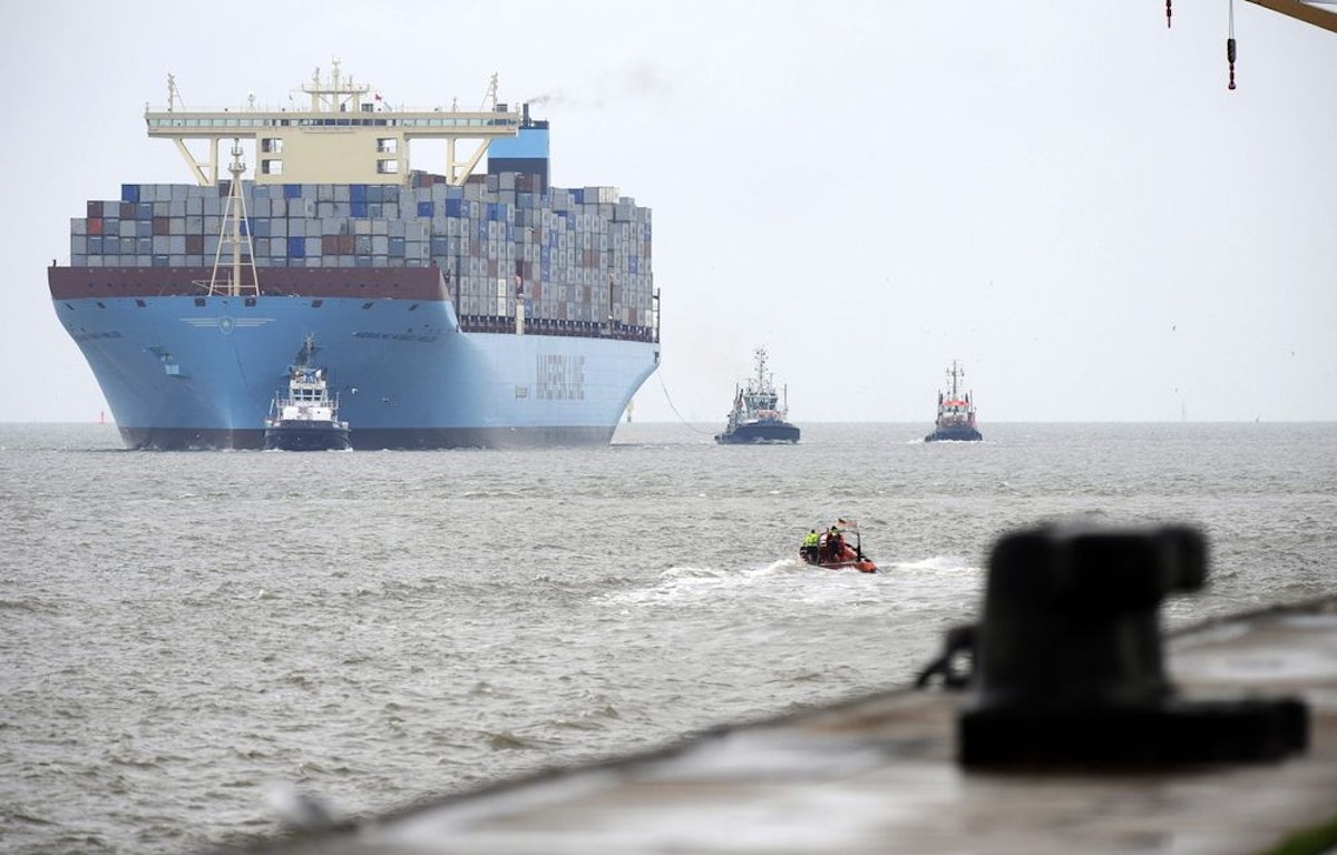 Wirtschaft – Riesiges Containerschiff absolvierte Jungfernfahrt | Heute.at