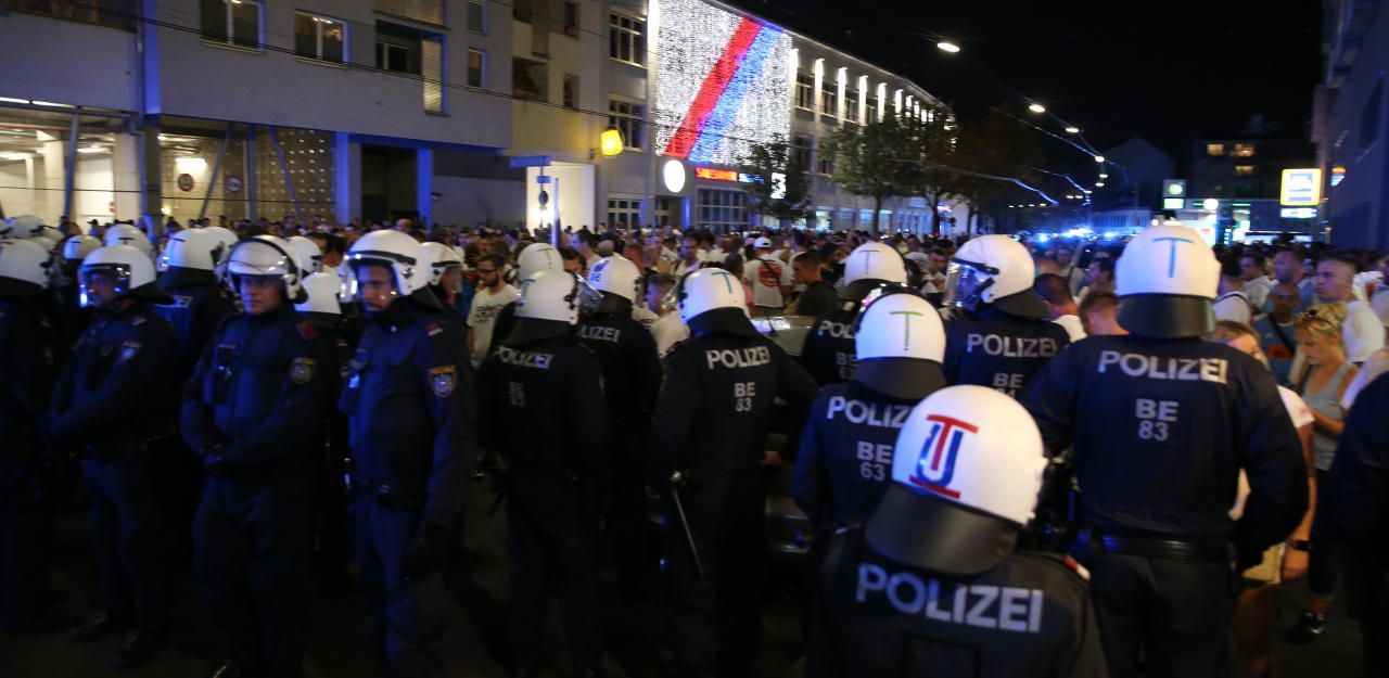 Slovan-Fans sorgten für Ausnahmezustand in Wien – Österreich | heute.at