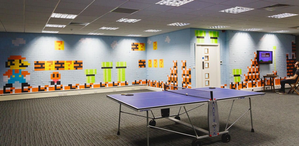 Digital – Hier entsteht ein Super Mario Level - aus Post-its | Heute.at