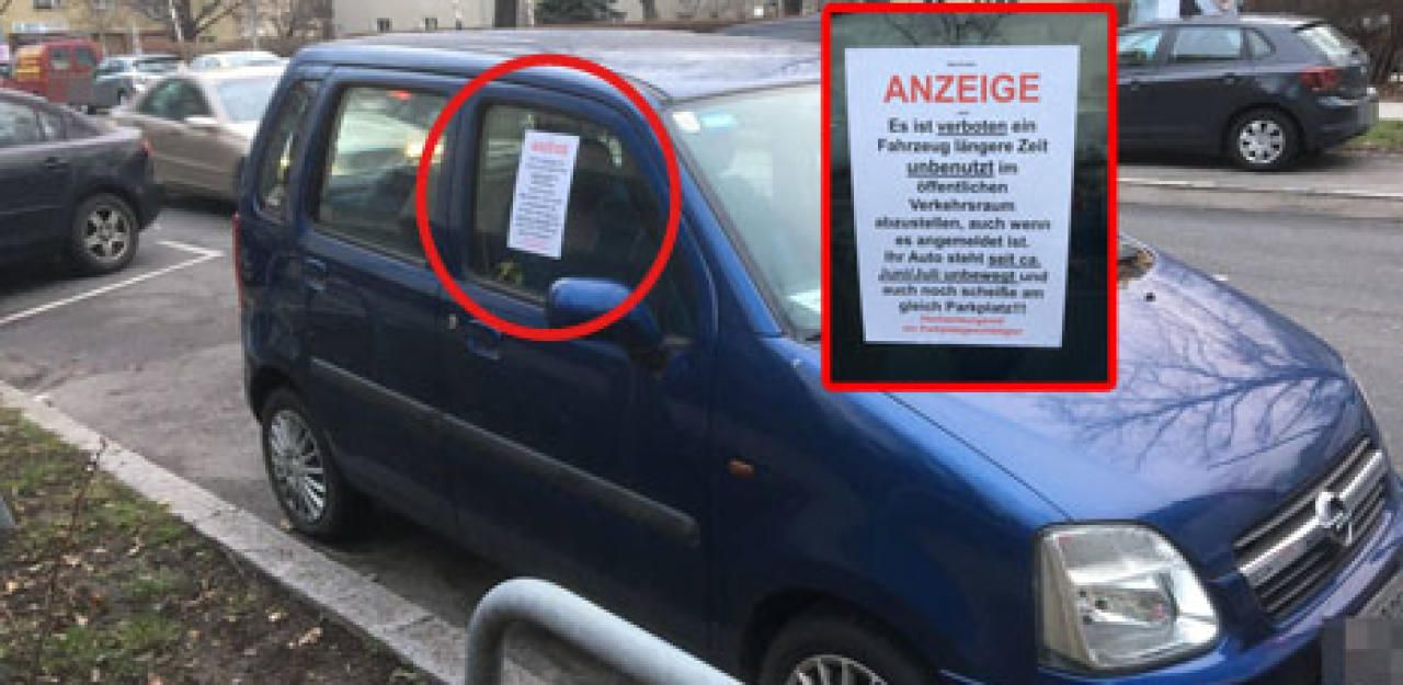 Community – "Ihr Auto steht seit Juni unbewegt und scheiße..." | Heute.at