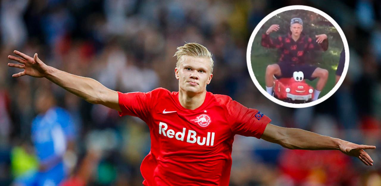 Sport – Video zeigt Salzburg-Star Haaland als Garten-Rapper | Heute.at