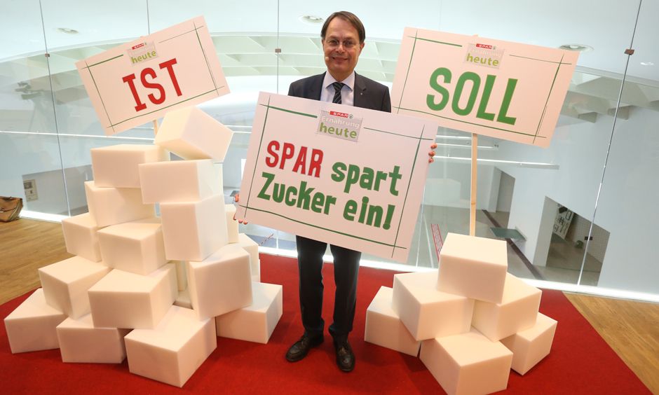 Künftig weniger Zucker in den Spar-Produkten | Heute.at