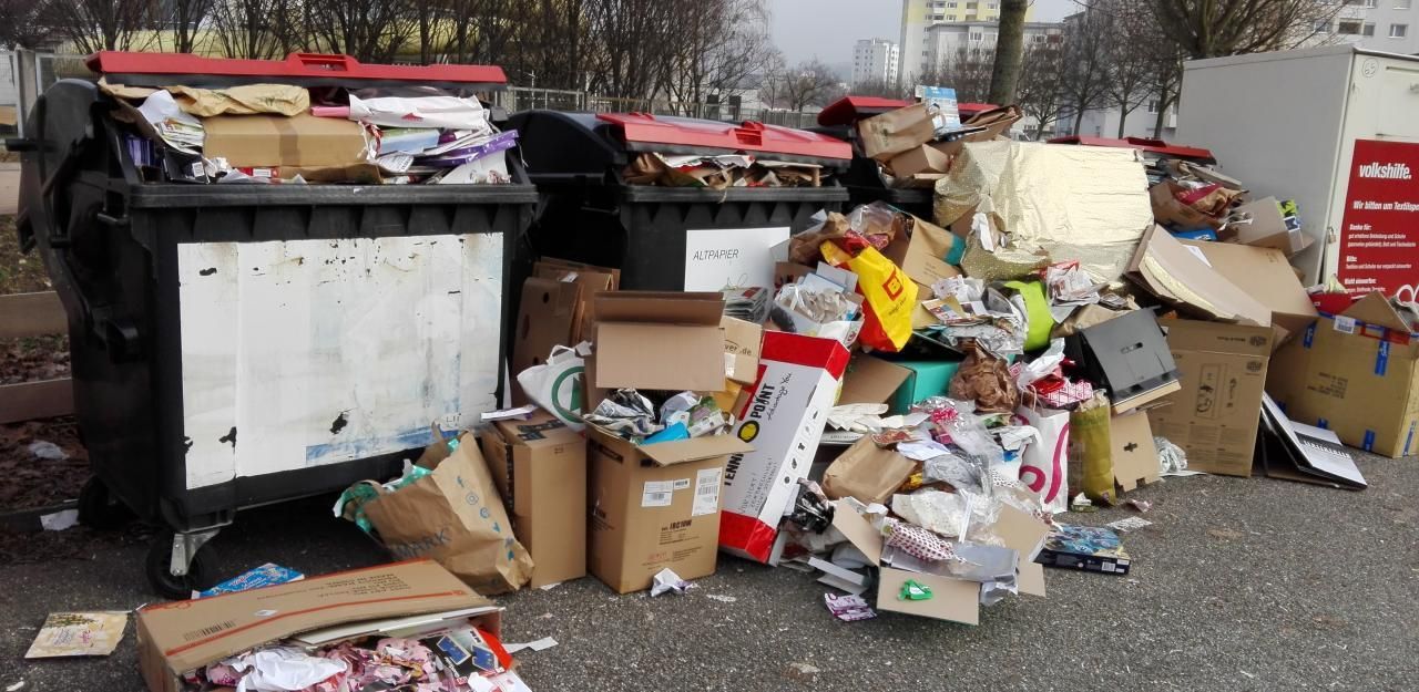Österreich – Foto-Beweis: So zugemüllt war dieser Linzer Mistplatz ...