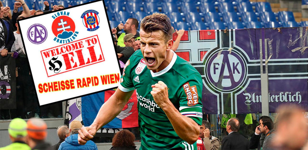 Sport – "Willkommen in der Hölle!" Hooligans drohen Rapid | Heute.at