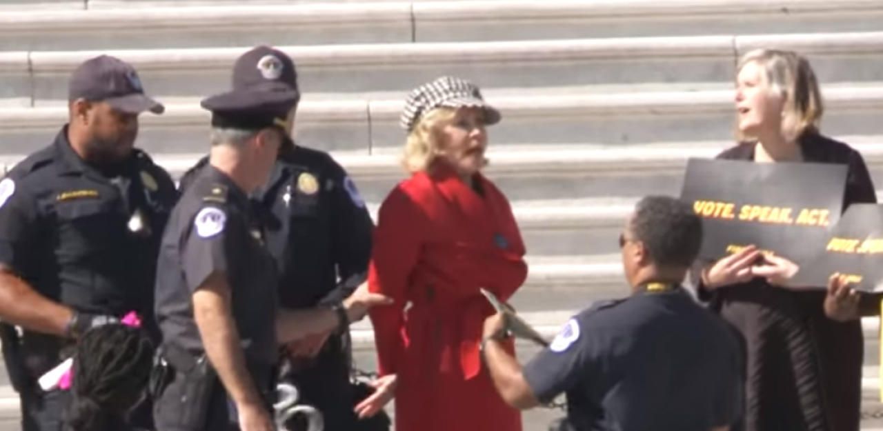 Jane Fonda bei Klima-Protest festgenommen – Szene | Heute.at