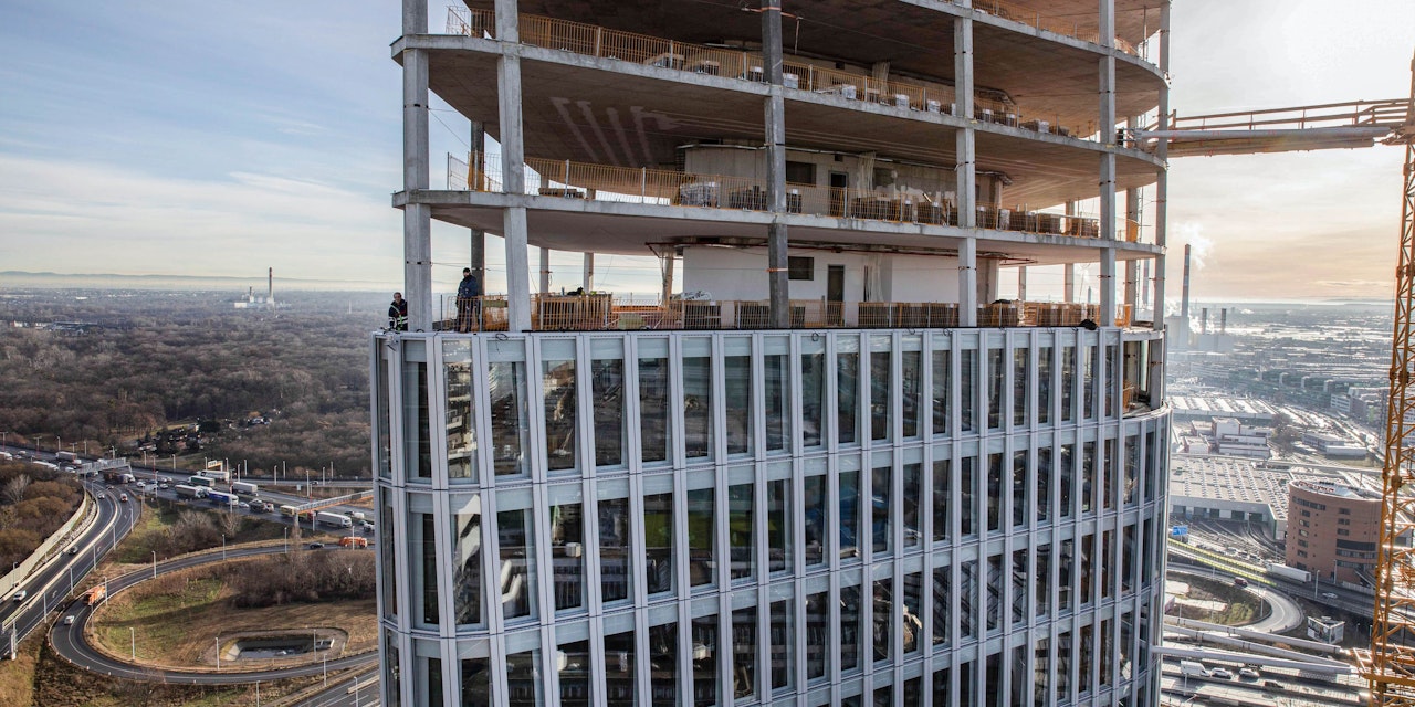 Wien – Drohnen-Video zeigt Austro Tower aus Vogel-Perspektive | Heute.at