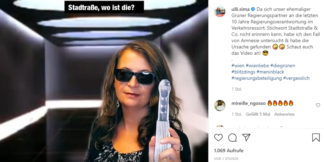 Wien – Ulli Sima blitzdingst Grüne: "Stadtraße, wo ist die?" | Heute.at