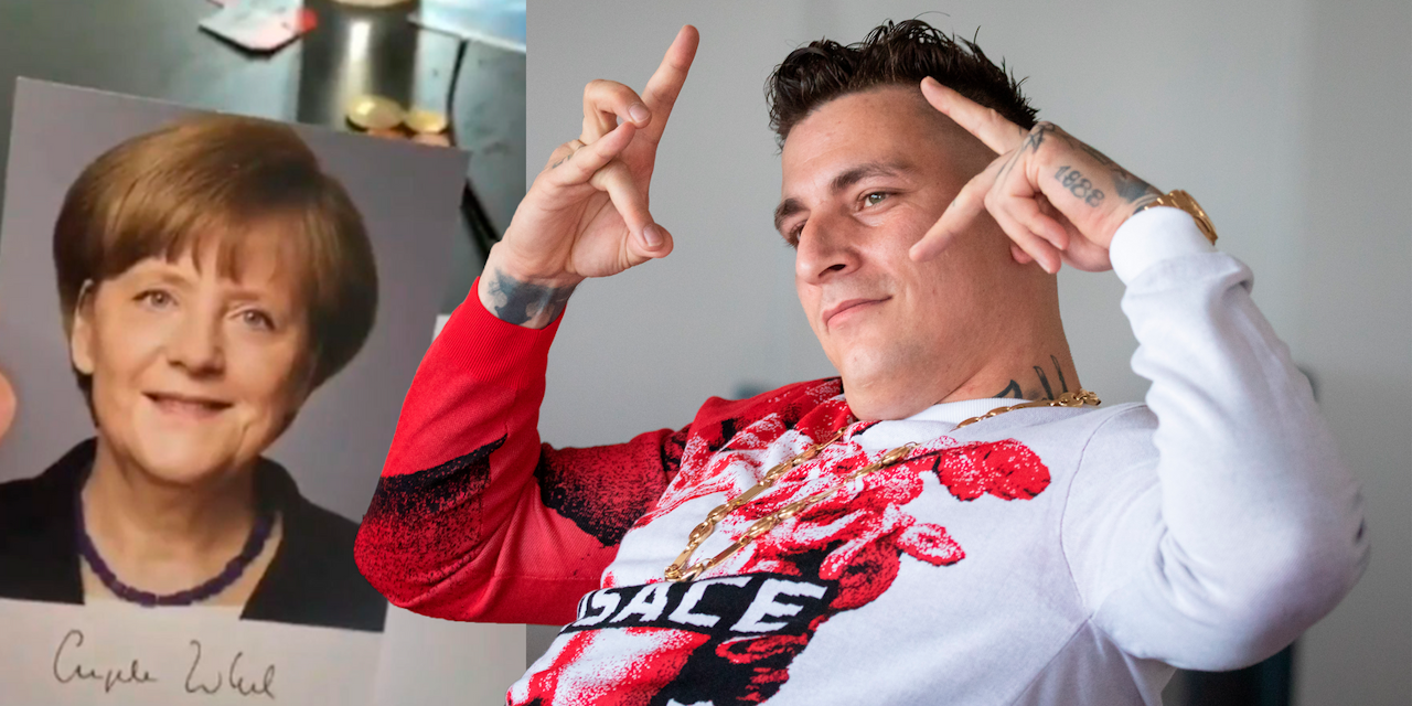 People – Skandal-Rapper Gzuz bekommt Post von Angela Merkel | Heute.at