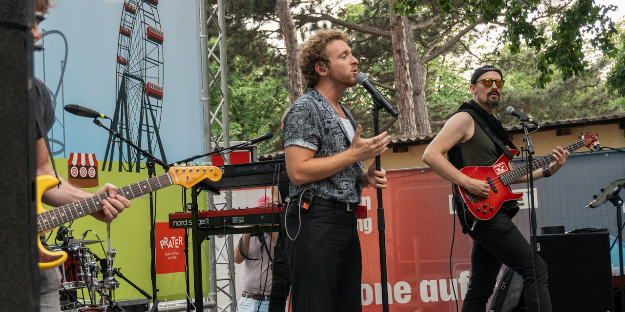 Das Wiener Mai Fest 2021 im Prater mit Nathan Trent, Robert Steiner ...