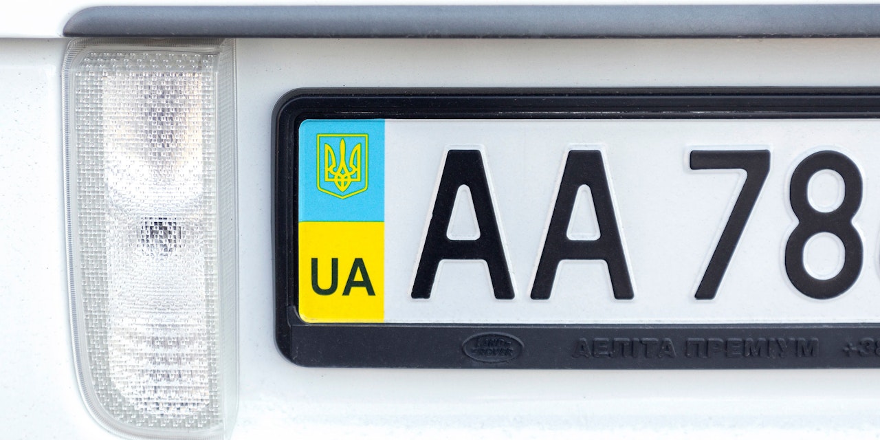 Kfz Zeichen Ukraine