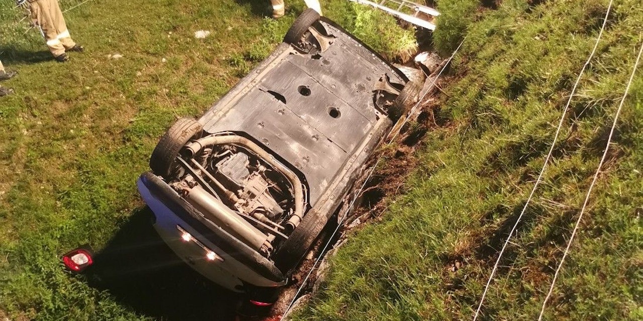 Salzburg – Alko-Lenker verliert die Kontrolle und landet im Bach | Heute.at