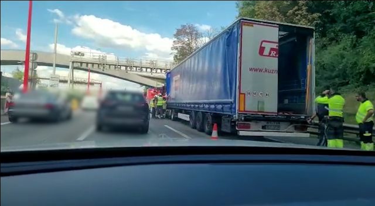 Lkw-Unfall auf Tangente – halb Wien lahmgelegt – Leser | heute.at