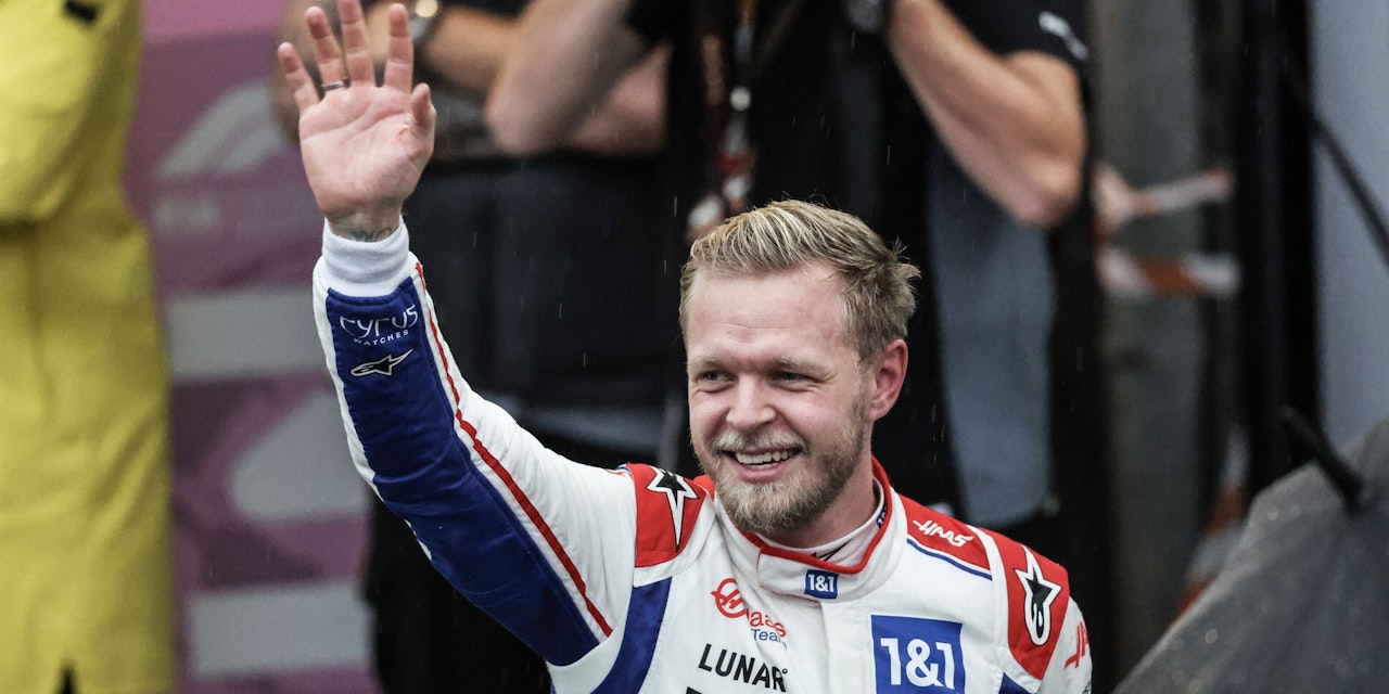 Sensation! Haas-Pilot Magnussen sichert sich Pole | Heute.at