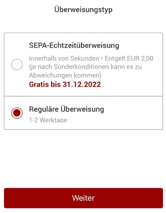 Bank zieht für Express-Überweisung 2 Euro vom Konto ab - Wien | heute.at