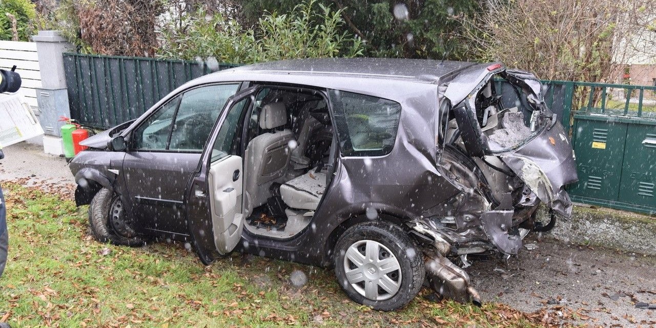 Niederösterreich – Lenker kracht gegen Gartenmauer und flüchtet | Heute.at