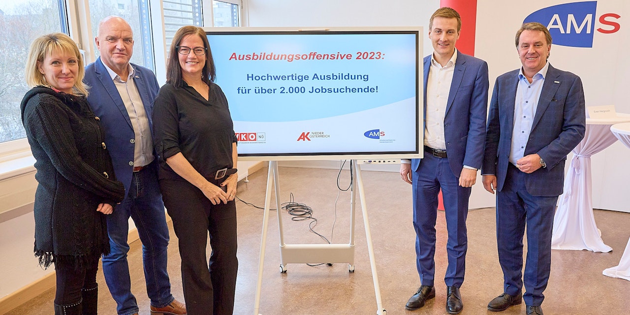 Niederösterreich – AMS-Ausbildungsoffensive für 2.000 Jobsuchende ...