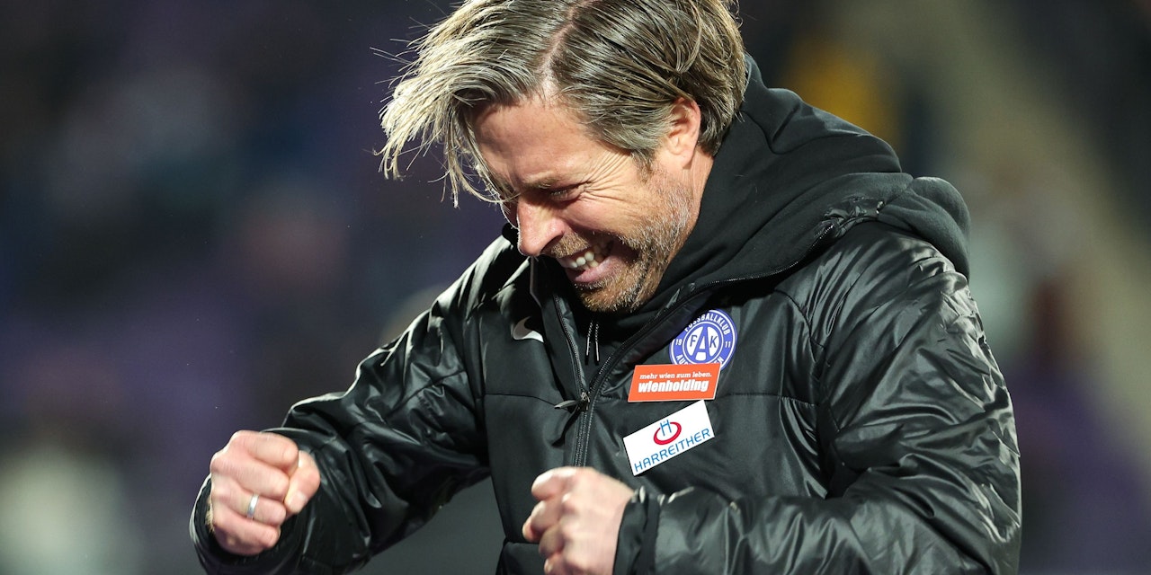 Fussball – Druck? Das sagt Austria-Coach Wimmer über Debüt | Heute.at