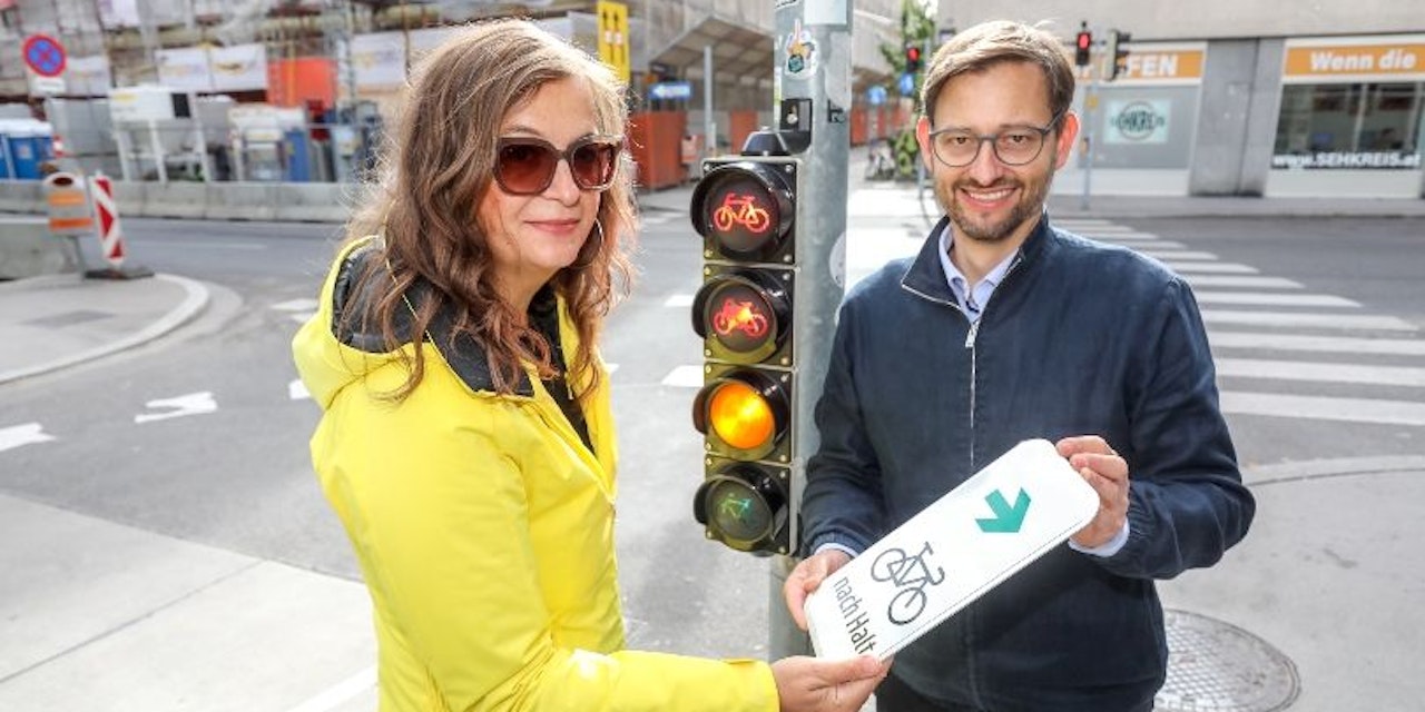 Wien – Bei 150 Wiener Ampeln dürfen Radler nun bei Rot fahren | Heute.at