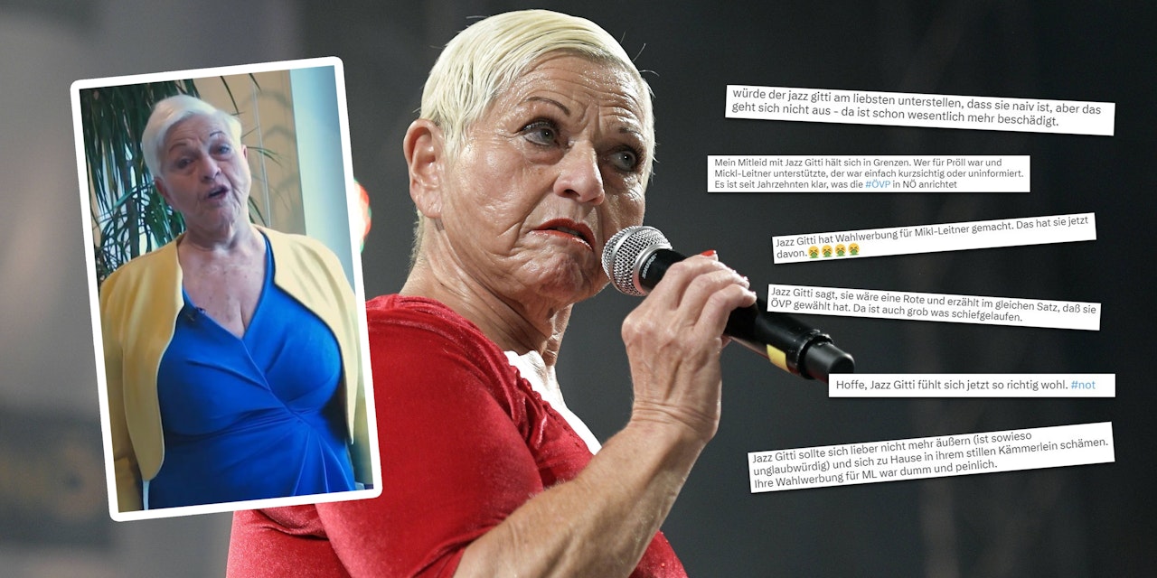 People – Jazz Gitti heftig unter Beschuss nach Politik-Kritik | Heute.at