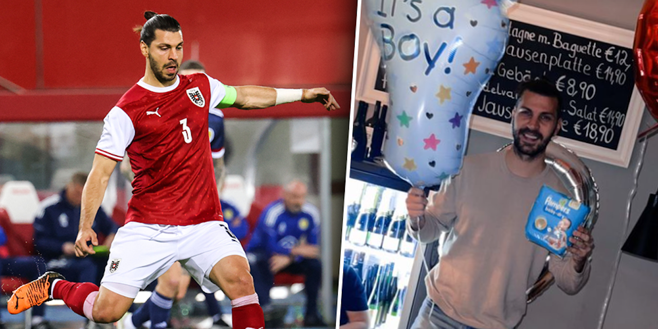 Fussball – Dragovic jubelt! Söhnchen Danilo ist auf der Welt | Heute.at