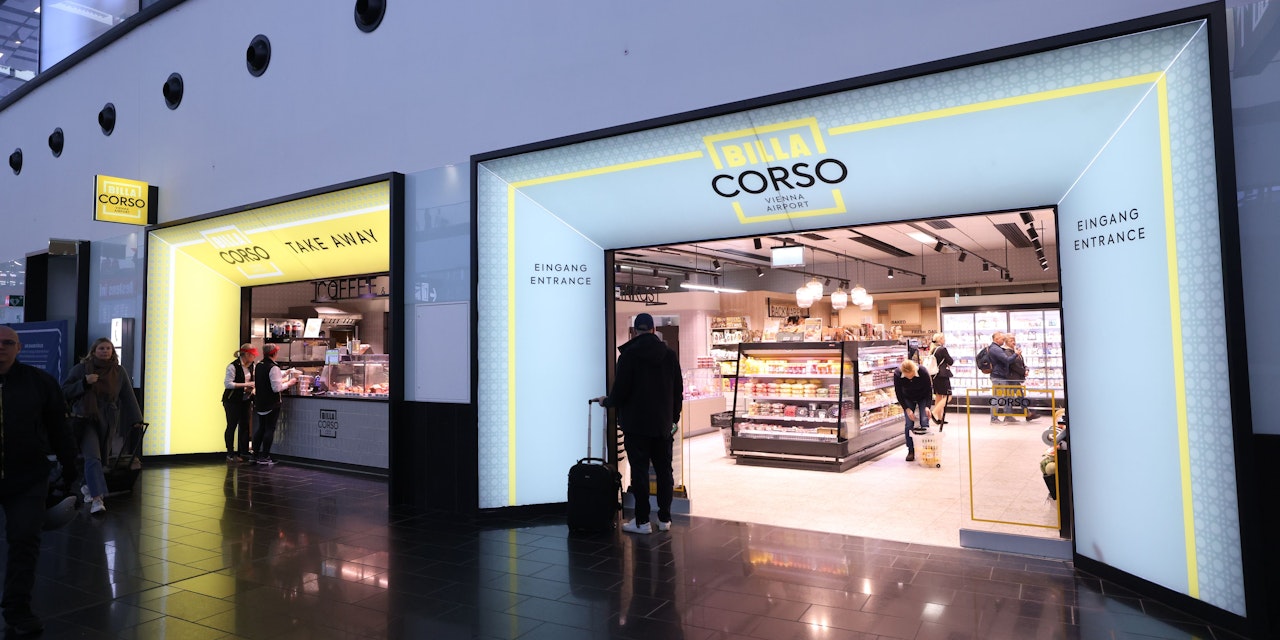 Bildstrecke: Neuer Billa Corso am Flughafen Wien | Heute.at