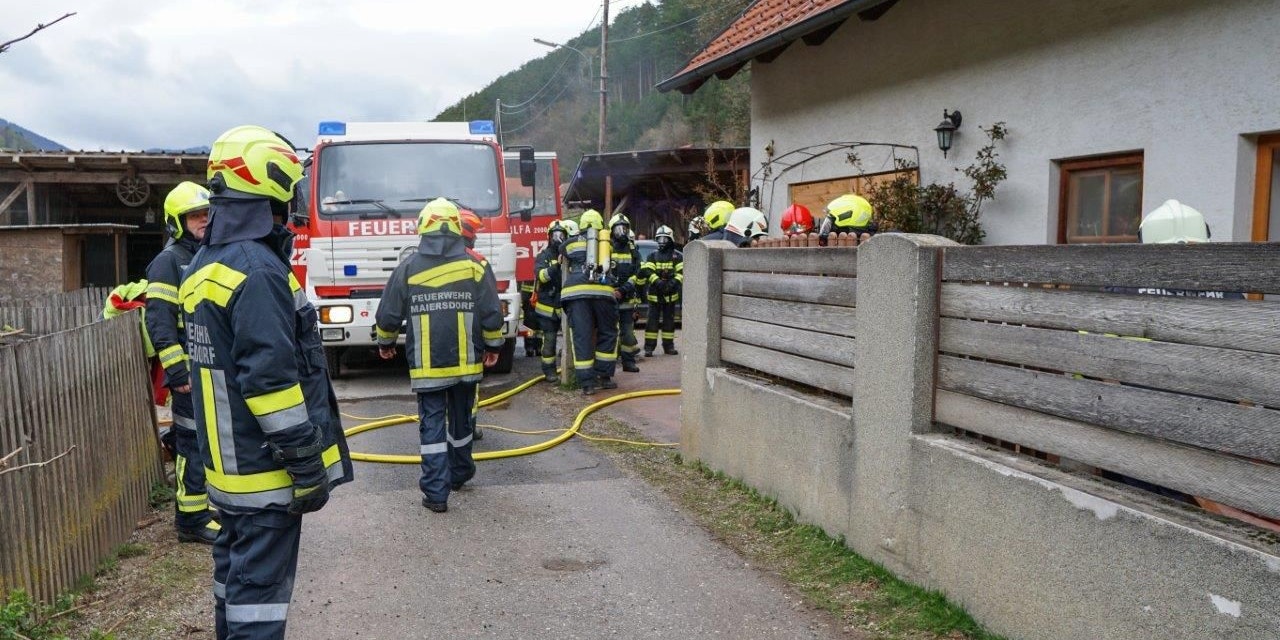 Niederösterreich – Drei Verletzte nach Wohnhausbrand in Höflein im Spital | Heute.at