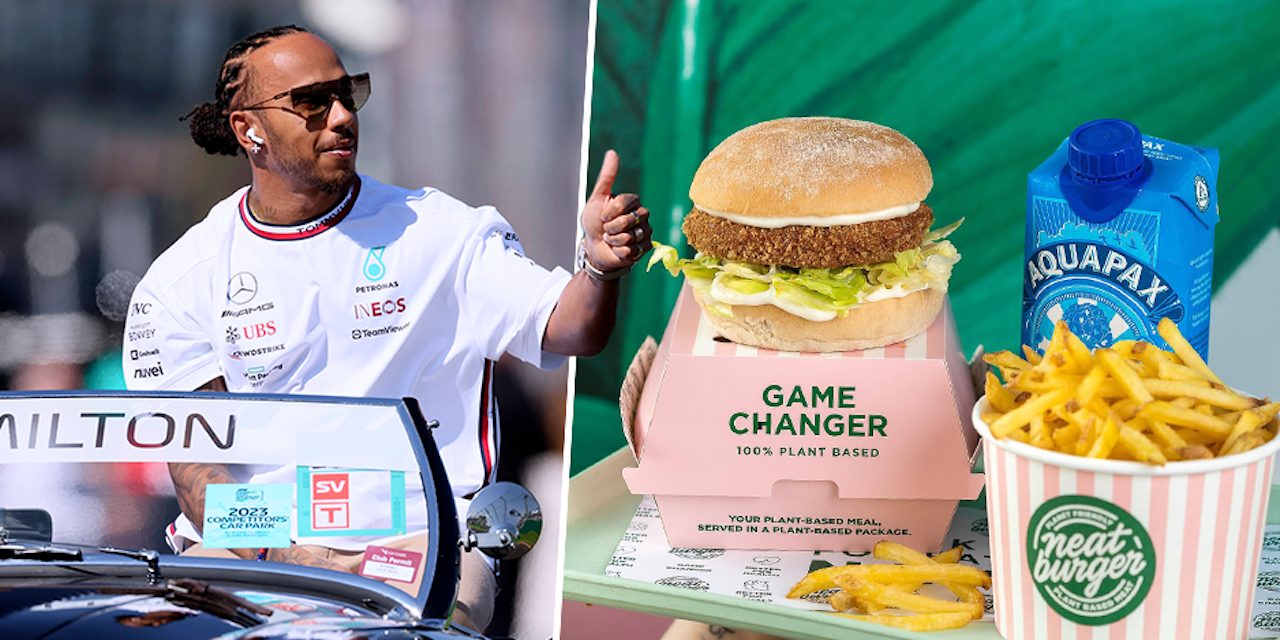 Formel 1 – Alles vegan: F1-Star Hamilton ist jetzt Burger-Bräter | Heute.at