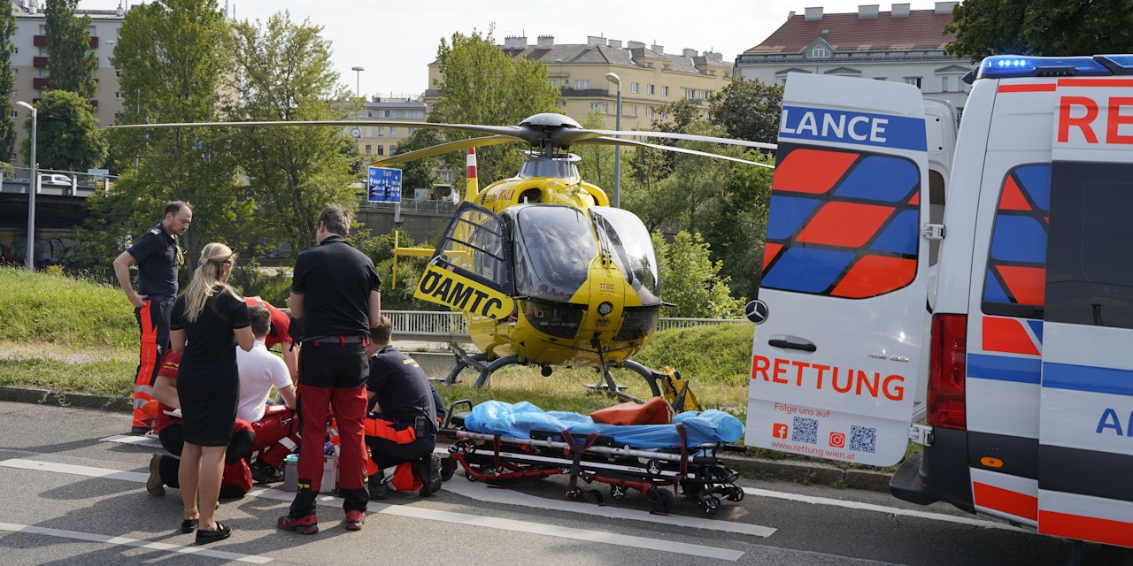 Leser – Lebensrettung in Wien – Frau (84) mit Heli ins Spital | Heute.at