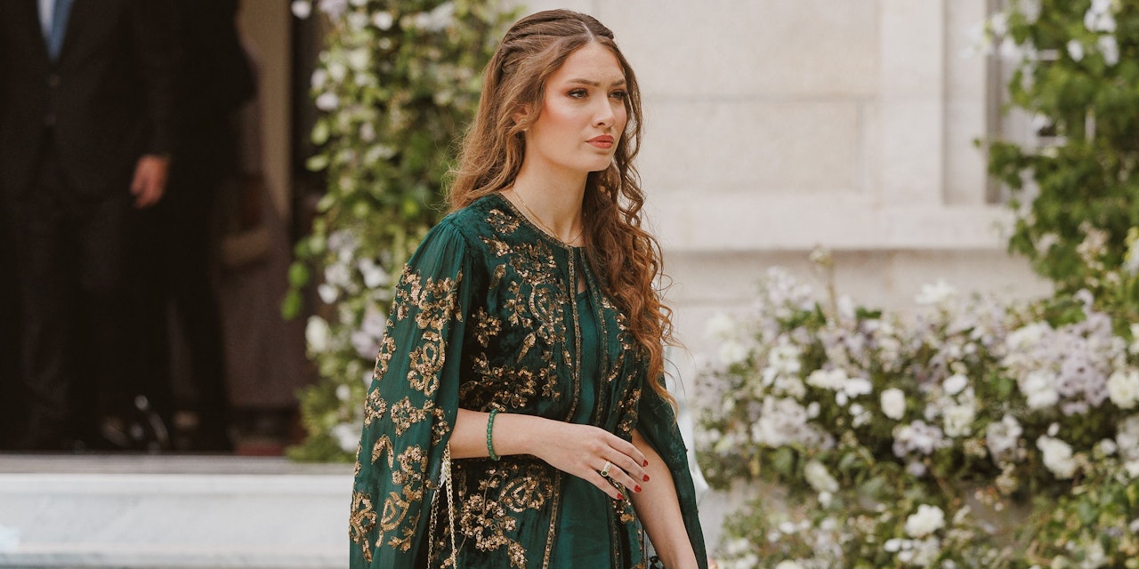 Prinzessin Haalah Al-Nour bint Hashim bei der Traumhochzeit in ...