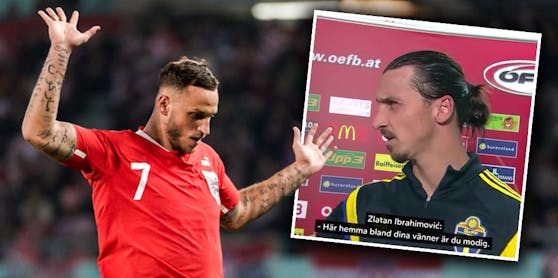 "Warte auf dich!" Zlatan drohte ÖFB-Star Arnautovic - Fussball | heute.at