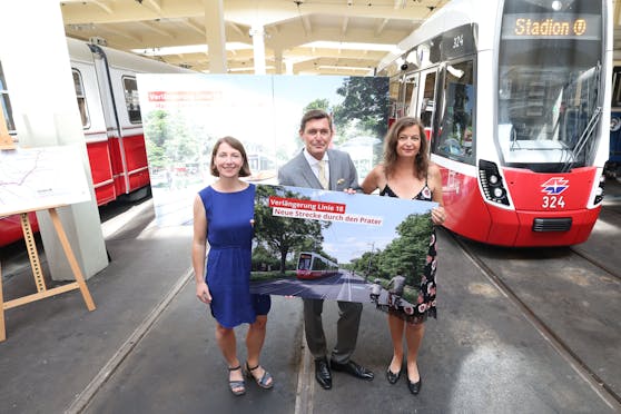 Ab 2026 ist die Linie 18 durch den Prater unterwegs - Wien | heute.at