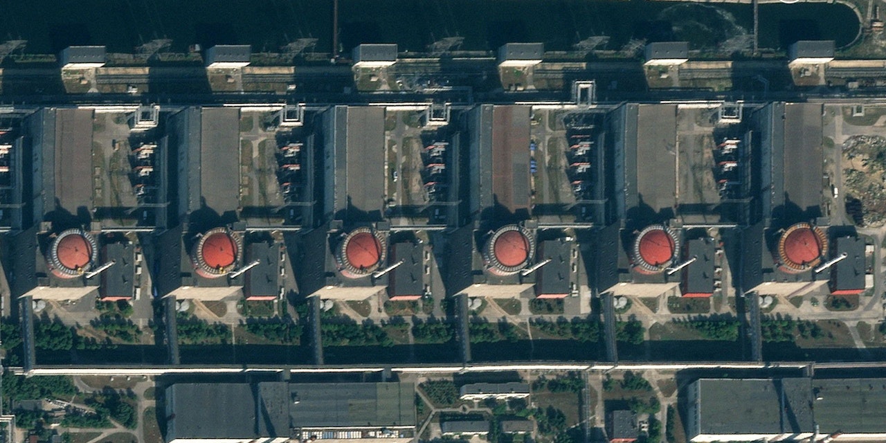 Ukraine – Neue Satellitenaufnahmen von Ukraine-AKW aufgetaucht | Heute.at