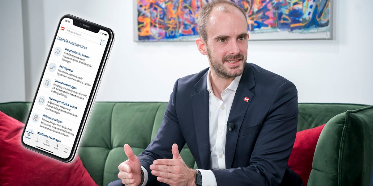 StS Pröll: "9 Mio. Nutzer" – ID Austria ab Geburt – So wird Digitales ...