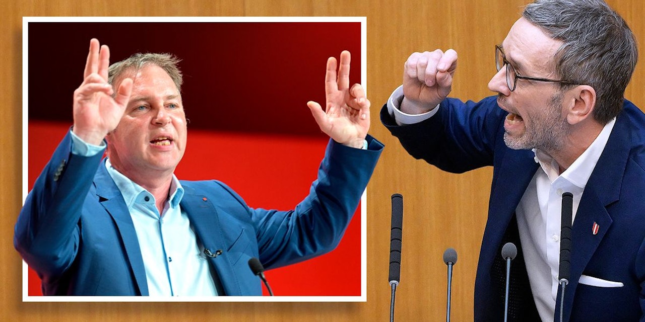 Politik – Blau-roter Pakt, doch Kickl watscht Babler hart ab | Heute.at