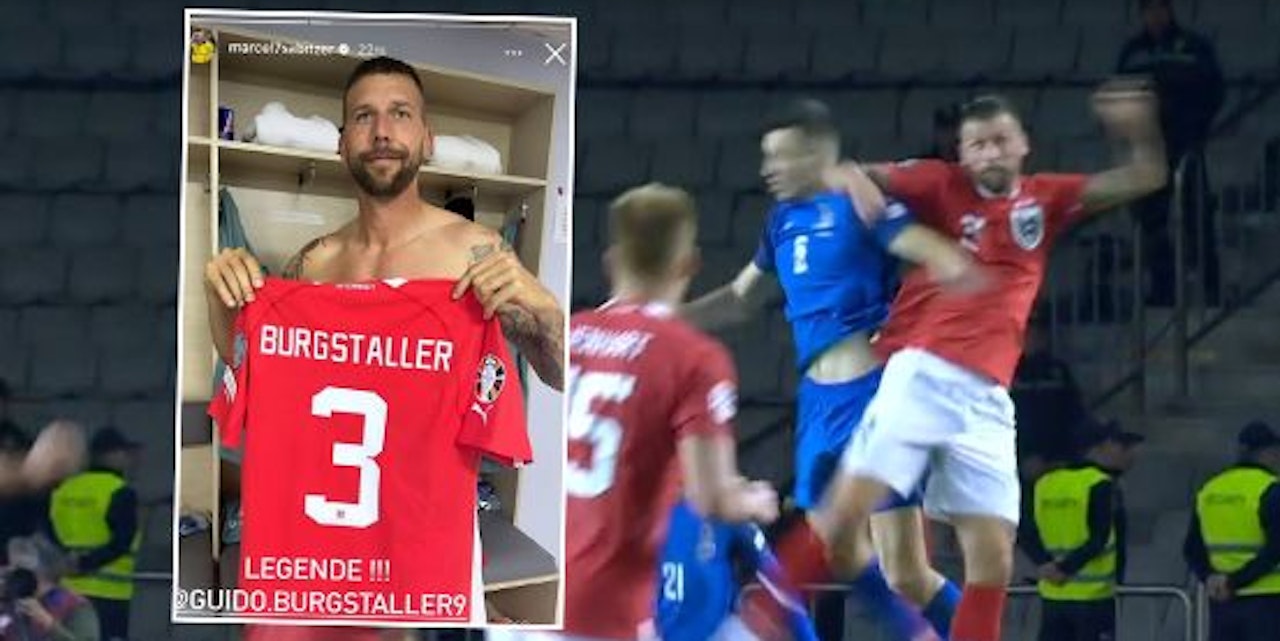 Fussball – "Legende" Burgstaller sieht bei ÖFB-Comeback Gelb-Rot | Heute.at