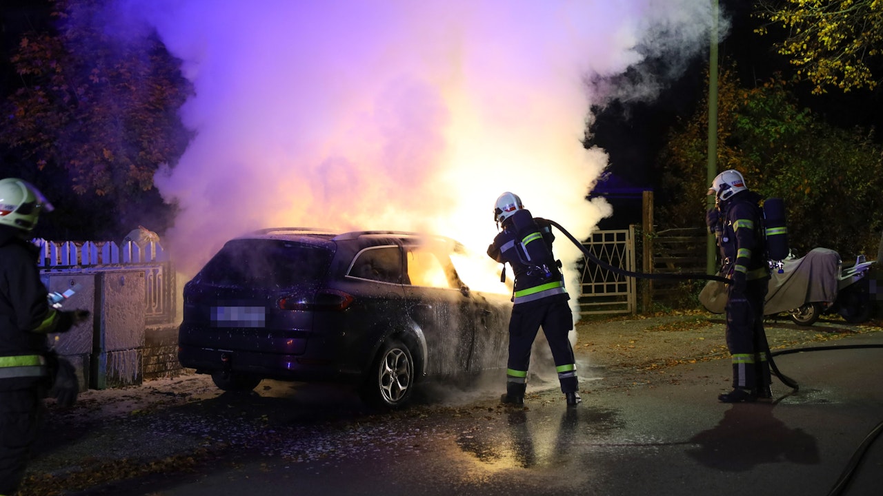 Brandstiftung in Linz – Auto ging in Flammen auf – jetzt ermittelt die ...