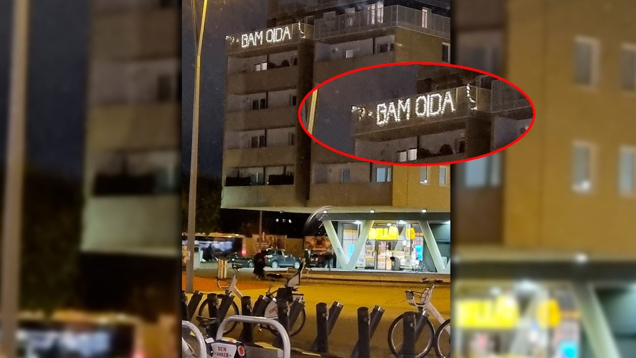 Weihnachts-Romantik – "Bam Oida"-Lichterkette bringt Wiener zum Lachen ...