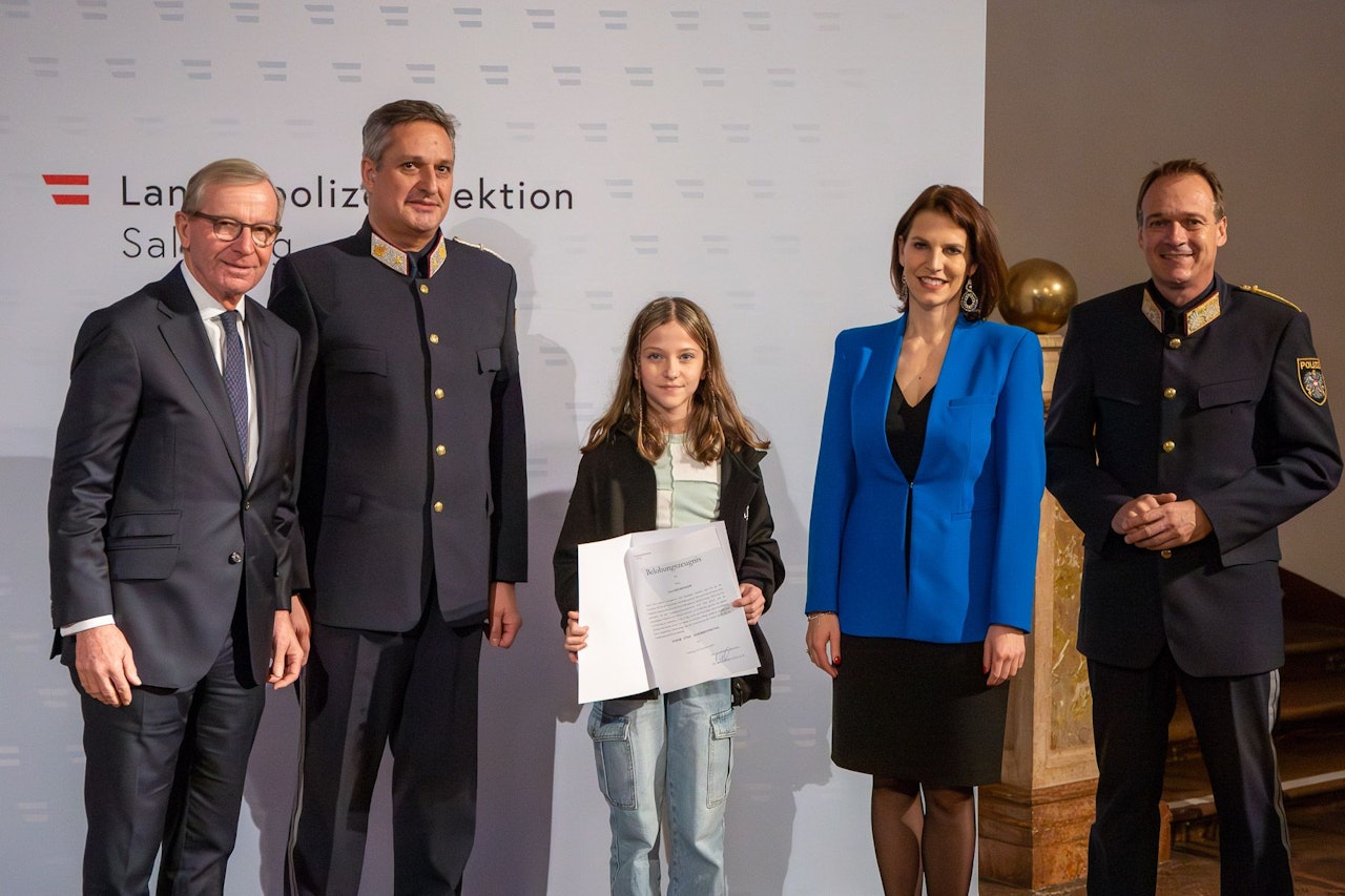 Lara (11) radelte zur Polizei und rettete Verunfallten – Salzburg ...