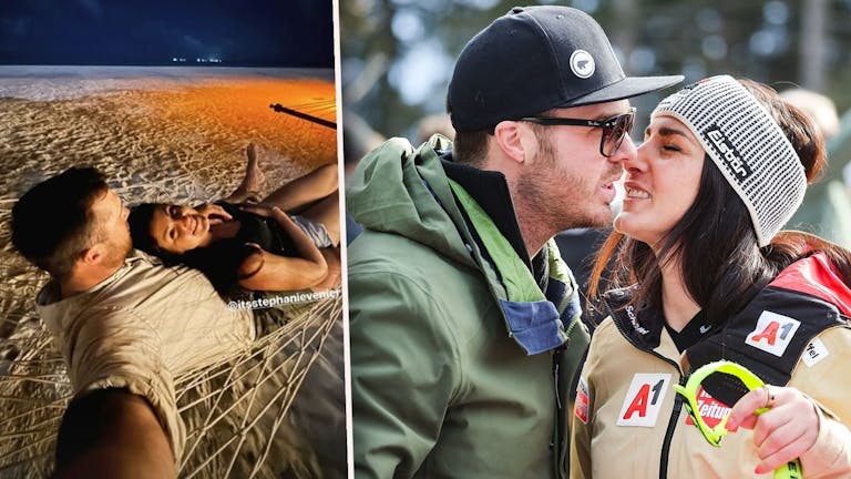 ÖSV-Traumpaar kuschelt verliebt am Palmenstrand | Heute.at