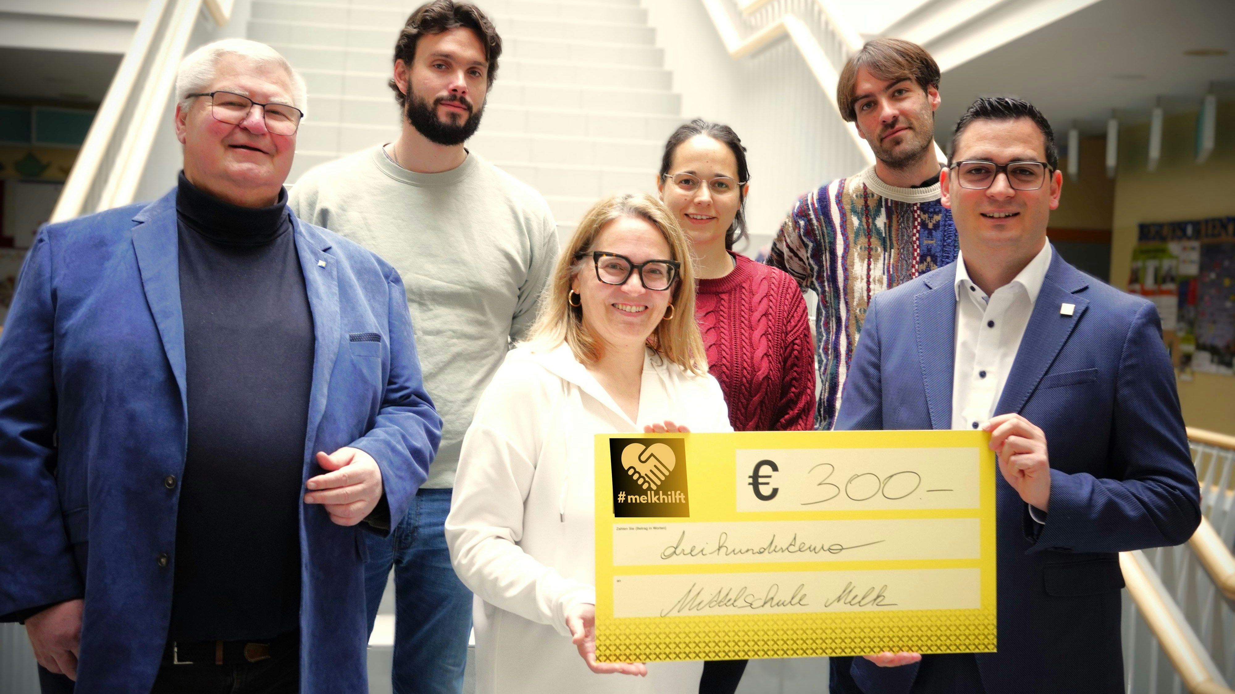 Richard Scheiner, Ingeborg Lechner und Patrick Strobl (im Vordergrund ...